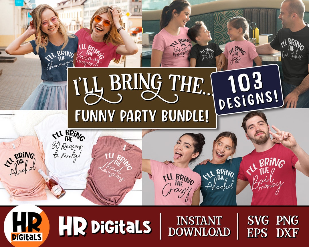 I'll Bring the SVG Bundle, Girls Weekend, Matching Family Vacation SVG ...