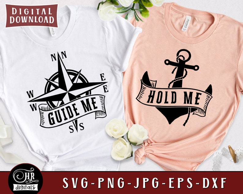 Hold Me Guide Me SVG Funny Couples Cruise SVG Cute Matching - Etsy