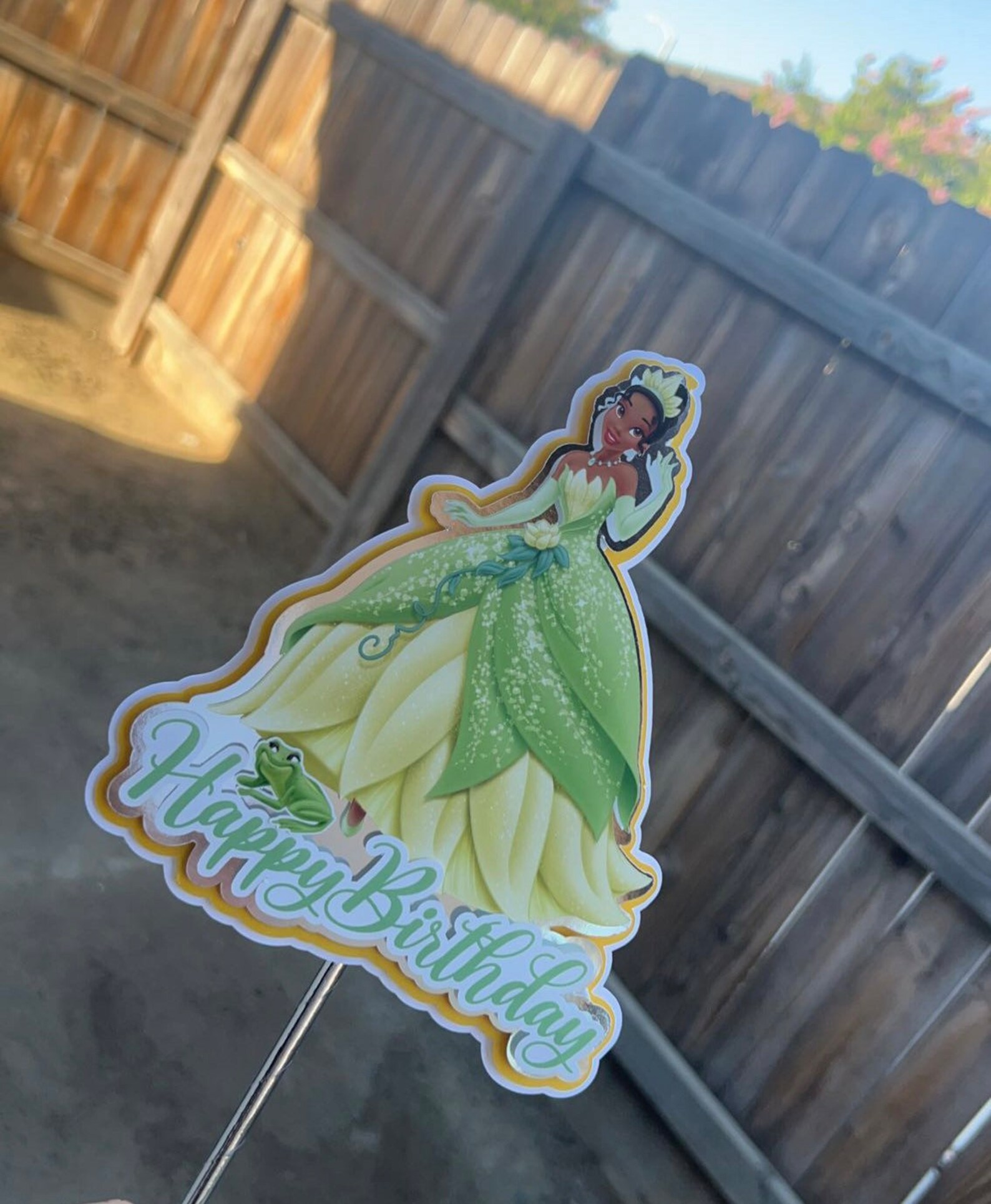 Princess Tiana Cake Topper - Etsy