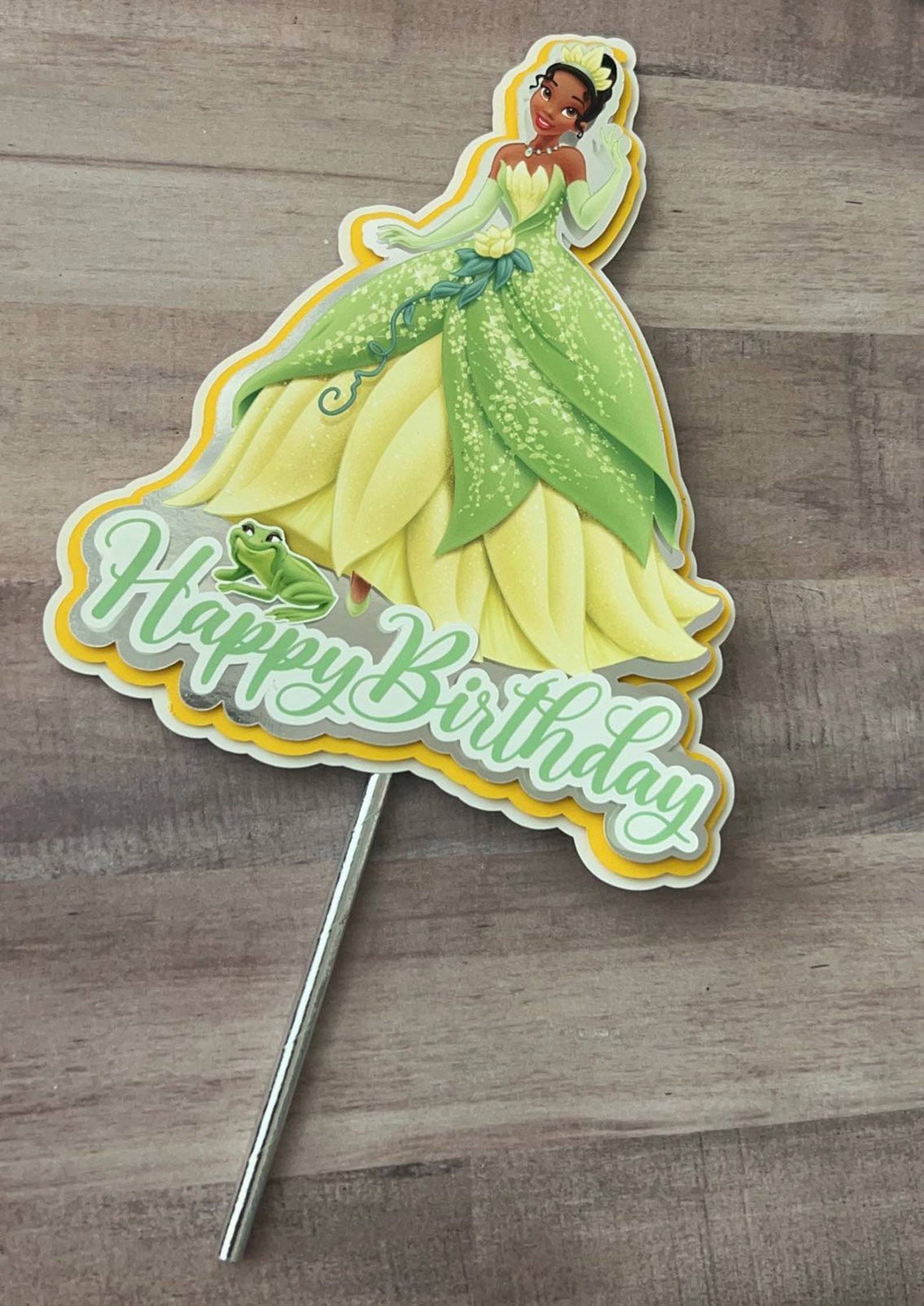 Princess Tiana Cake Topper - Etsy