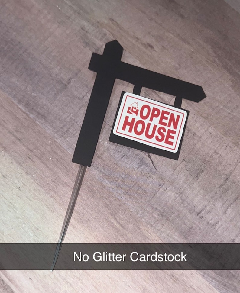 6-real Estate Cupcake Toppers Mix and Match Housewarming - Etsy