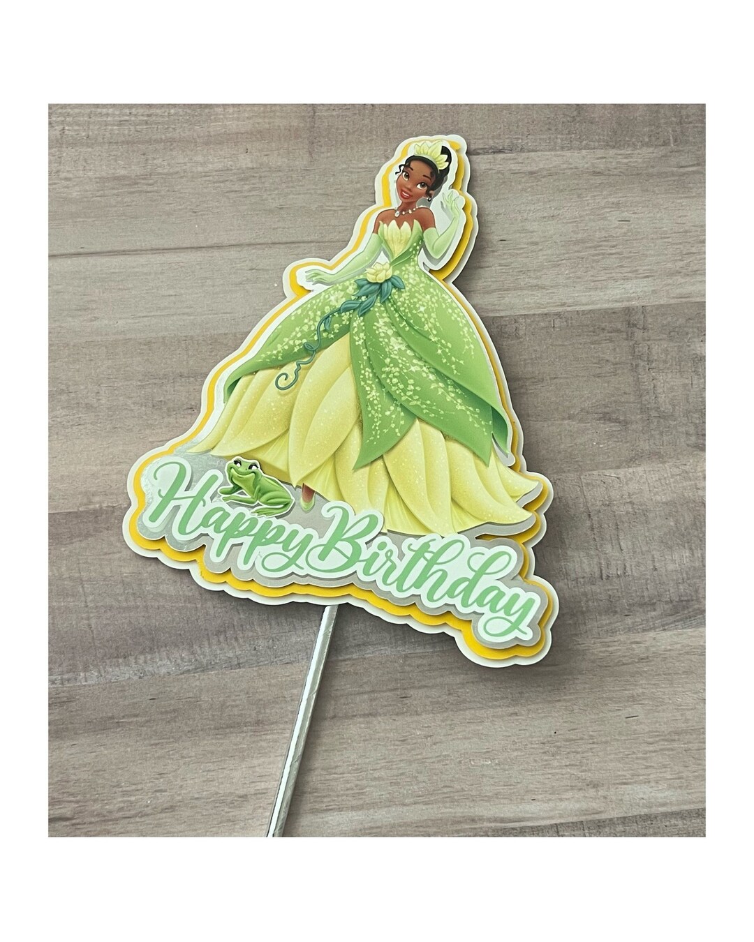 Princess Tiana Cake Topper - Etsy