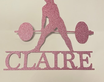 Fitness Cake Topper - Etsy UK