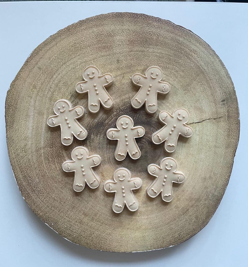 Mini Gingerbread Man Cookie Cutter | Embosser / Debosser and Cutter Set ...