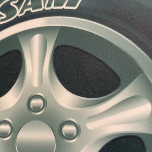 Personalised Tyre Edible Cake Topper. Edible Tyre / Wheel Cake Toppers ...