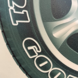 Personalised Tyre Edible Cake Topper. Edible Tyre / Wheel Cake Toppers ...