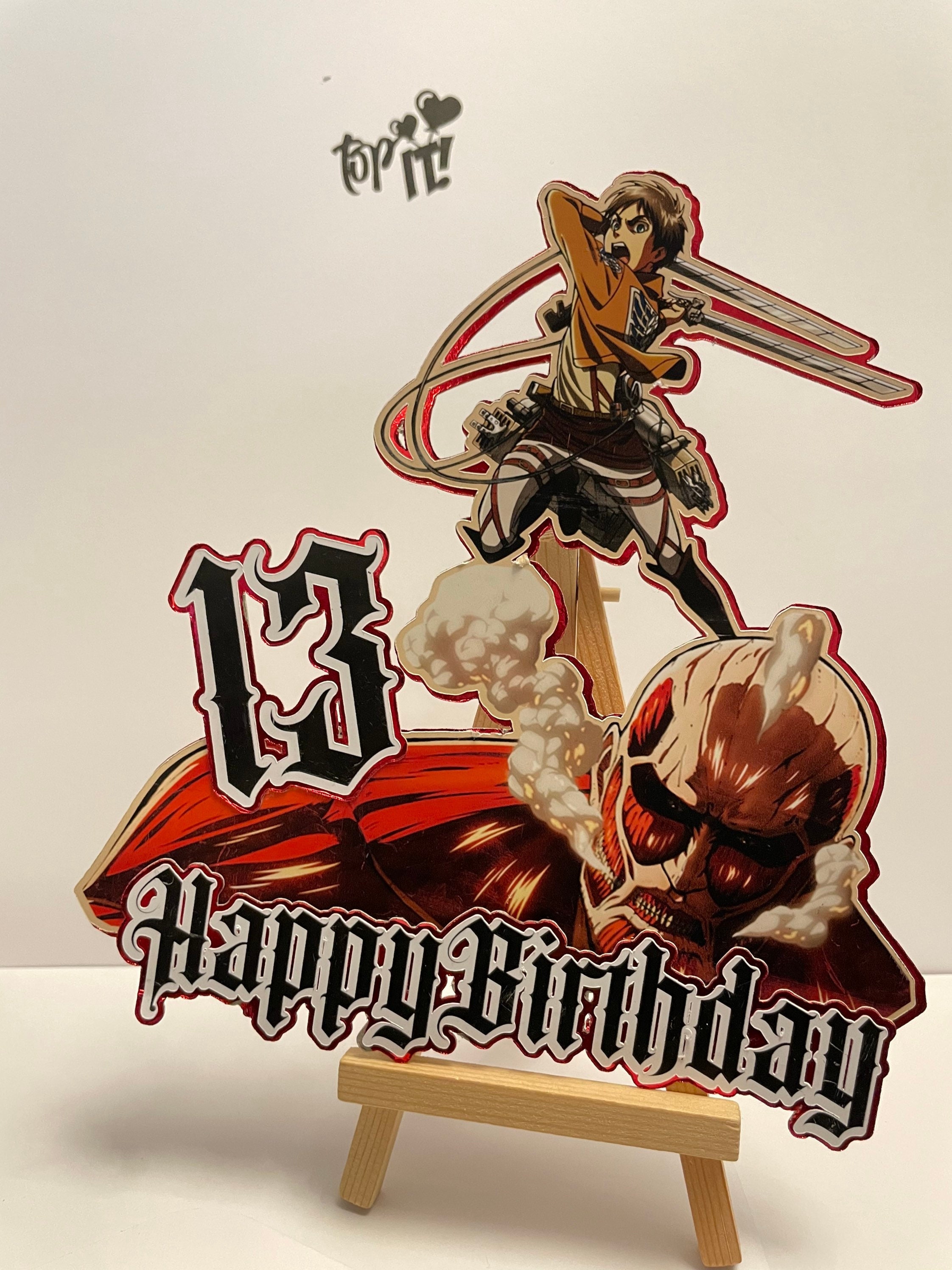 Attack On Titan Birthday Cake Comic