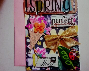 Spring Birthday Card | Etsy