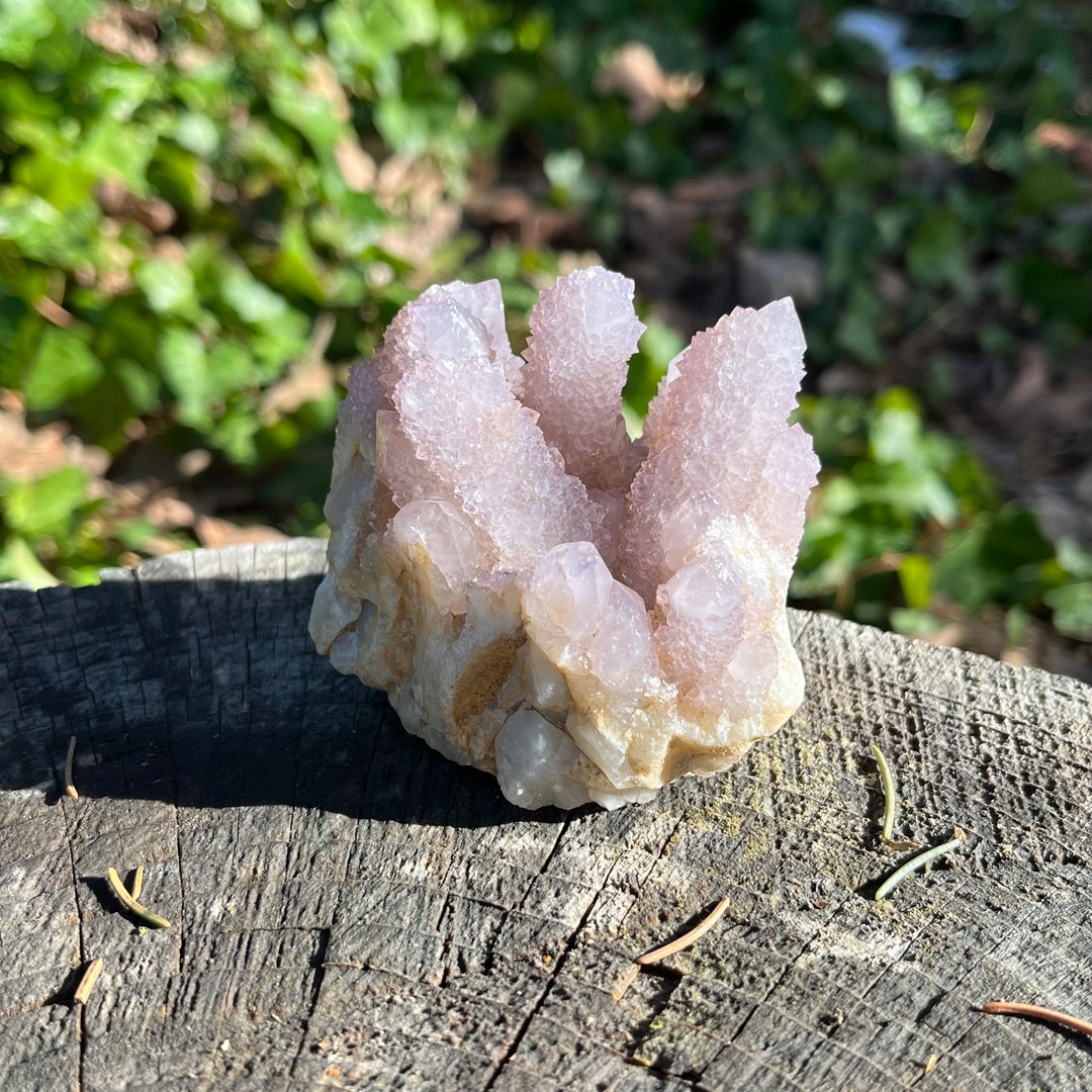 Spirit Quartz Mined in South Africa Rough Amethyst Cactus Quartz ...
