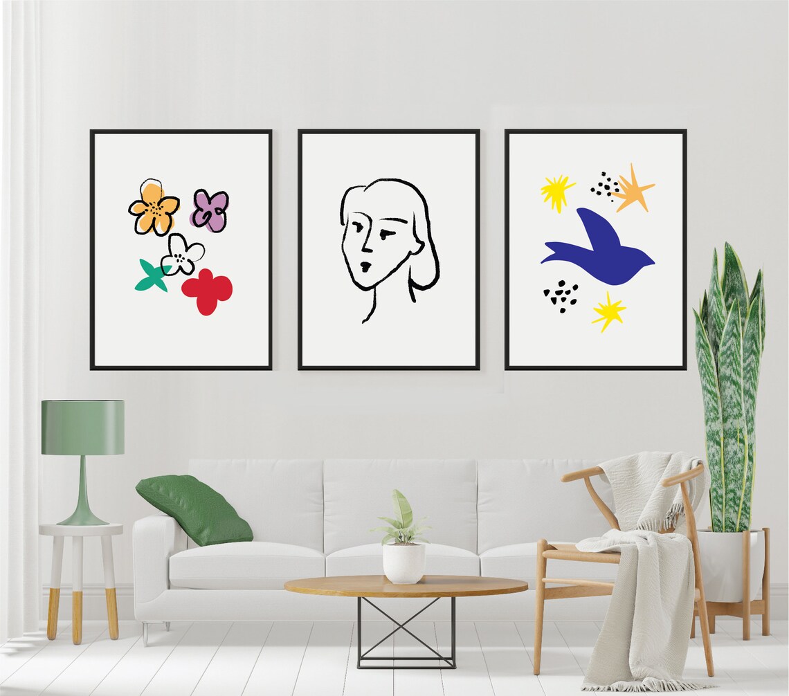 50pcs Matisse Clipart Set PNG & SVG DIY Set Instant - Etsy