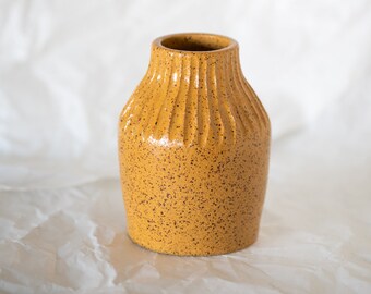 Ochre Vase | Etsy