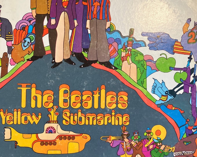 The Beatles - Yellow Submarine Vinyl LP VG SW 153 - Etsy