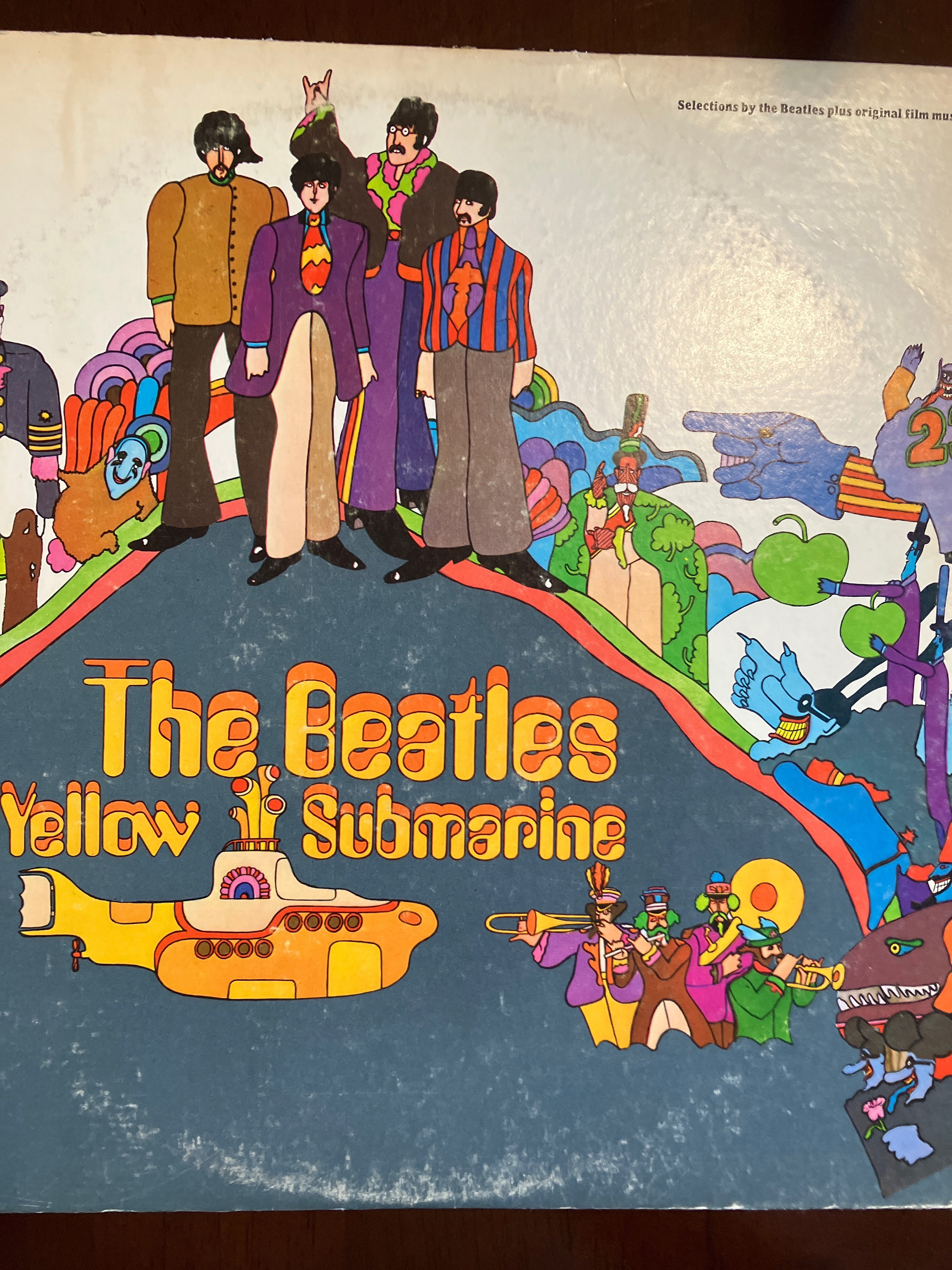 The Beatles Yellow Submarine Vinyl LP VG SW 153 - Etsy
