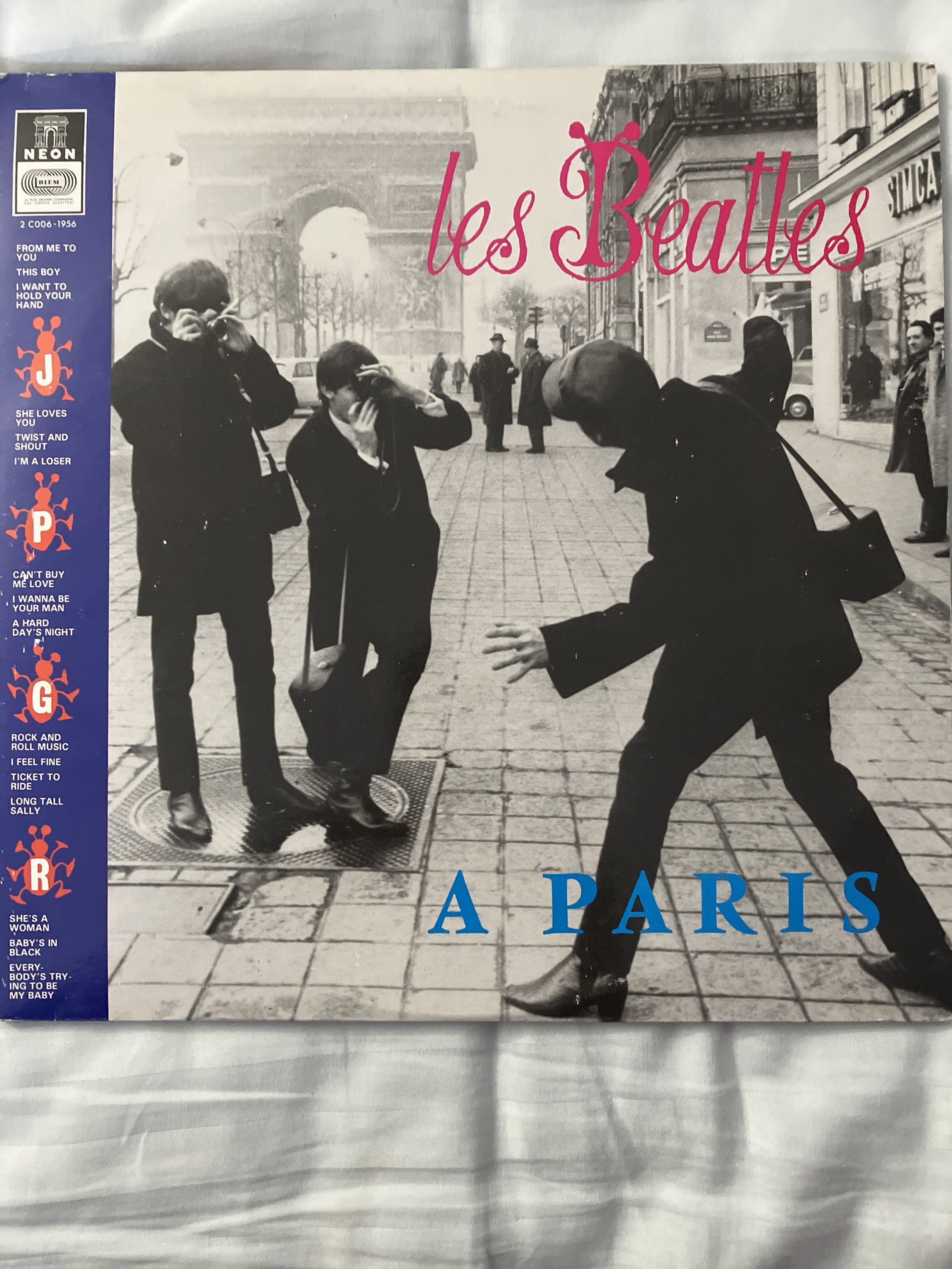 The Beatles Les Beatles A Paris Vinyl LP NM W/program - Etsy