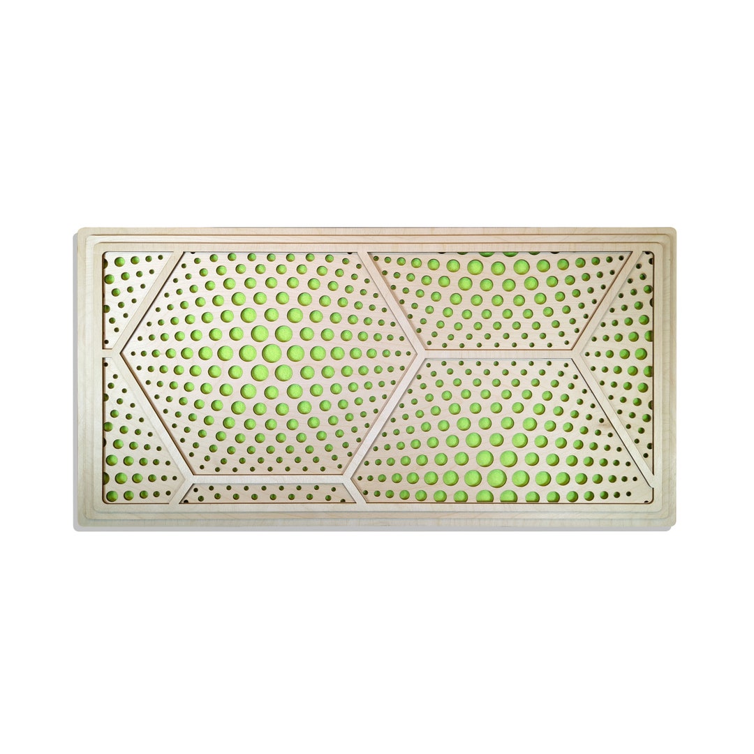 Simply Soundless Commercial-grade 2'x1' Wood Sound Diffuser Panel ...