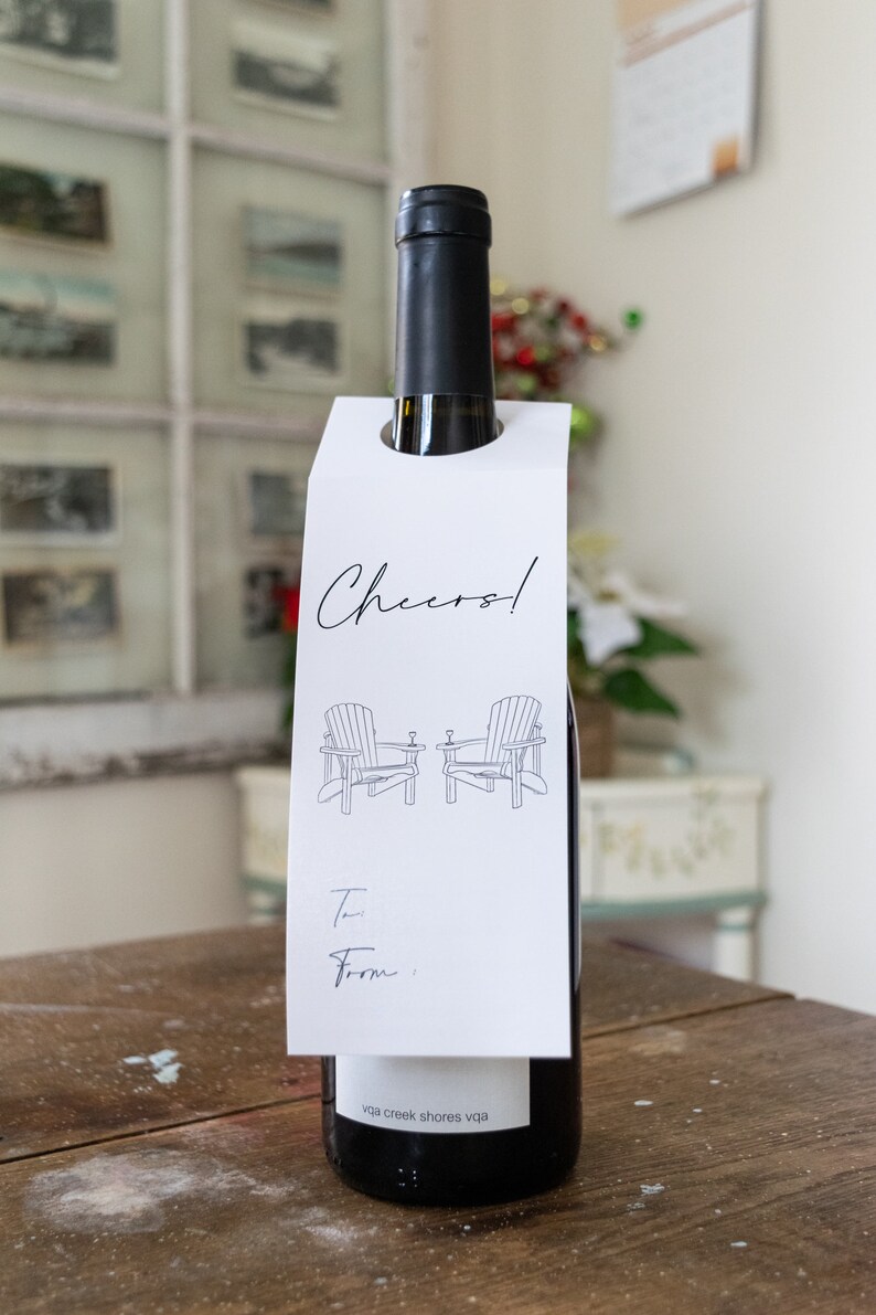 Wine Tags, Wine Bottle Tags, Wine Hangers, Wine Gift, Wine Bottle, Wine ...