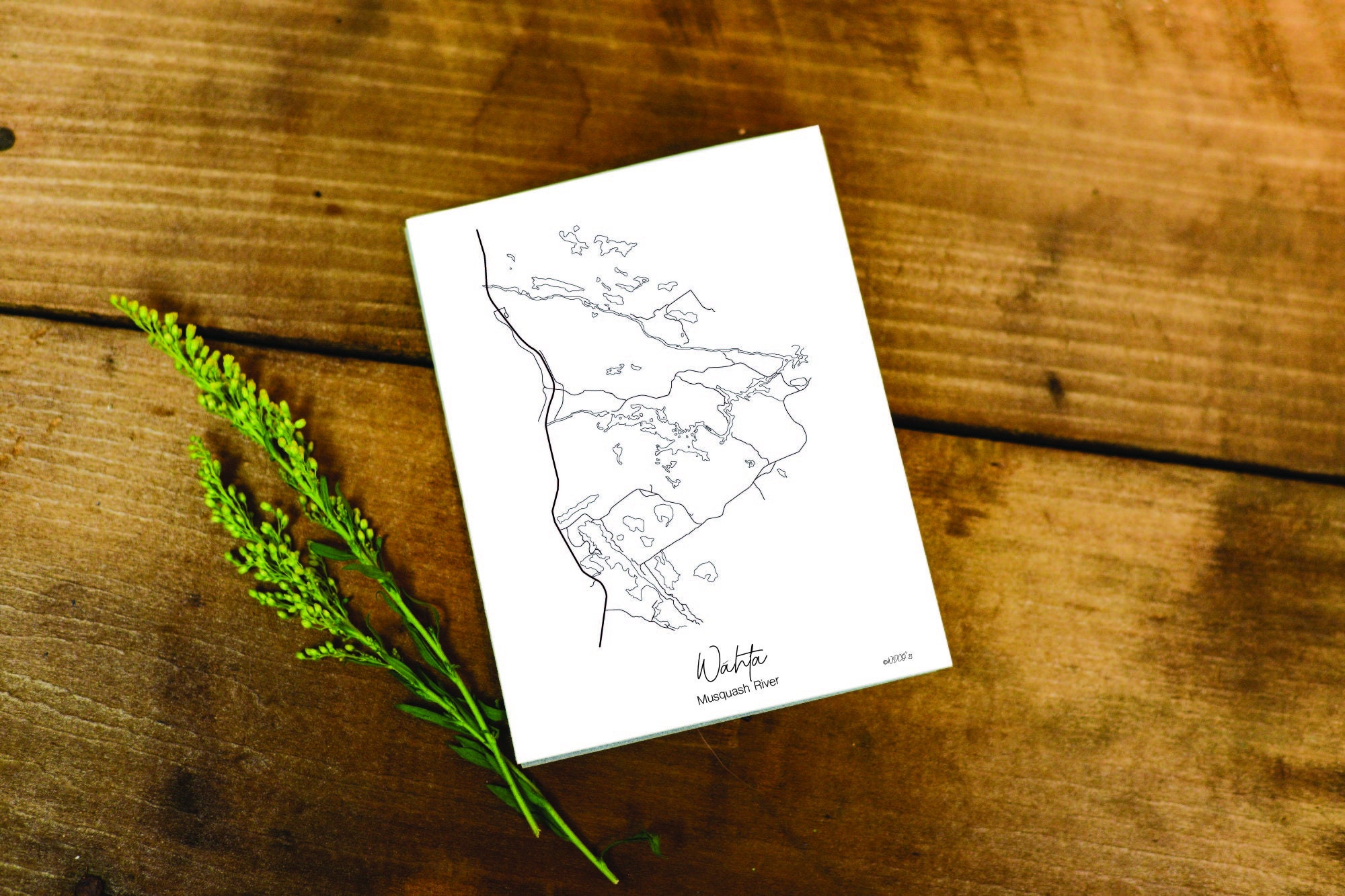 Wahta Territory Map, Wahta Mohawk Territory, Indigenous Map, Muskoka ...