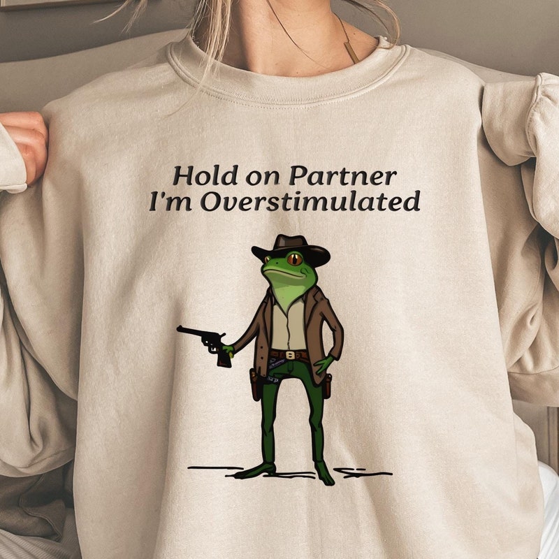 Hold on Im Overstimulated - Etsy