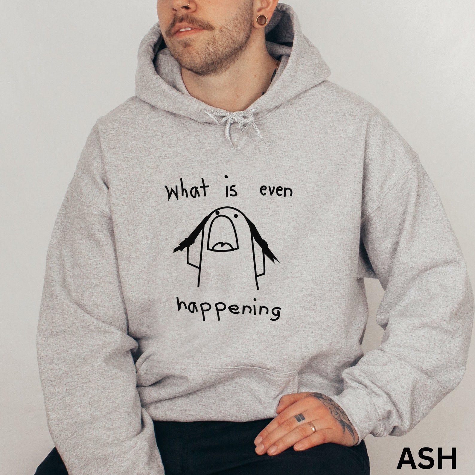 What is Even Happening Meme Retro Unisex Hoodies, Funny Hoodies Memes ...