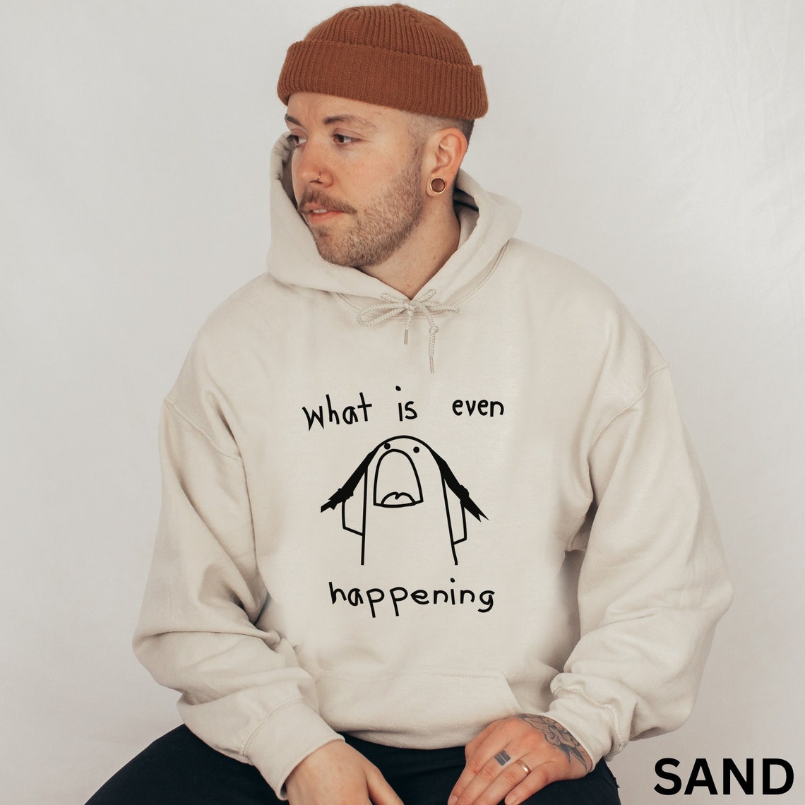 What is Even Happening Meme Retro Unisex Hoodies, Funny Hoodies Memes ...