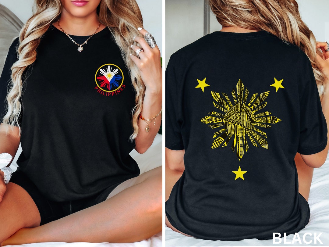 Trendy Filipino Shirt, Unisex Filipino Flag Shirt, Philippines Flag Sun ...