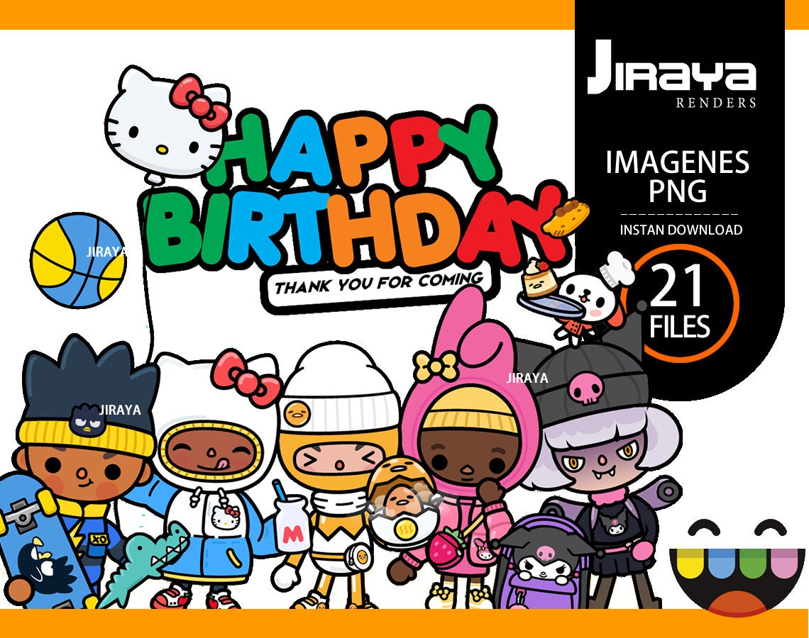 Transparent Background,Instant Download SVG PNG Toca Life World Toca ...