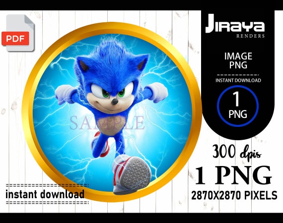 Sonic imagen aro sonic png sonic clipart alta resolucion - Etsy.de