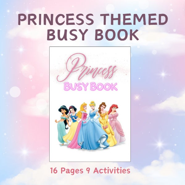 Princess Book - Etsy