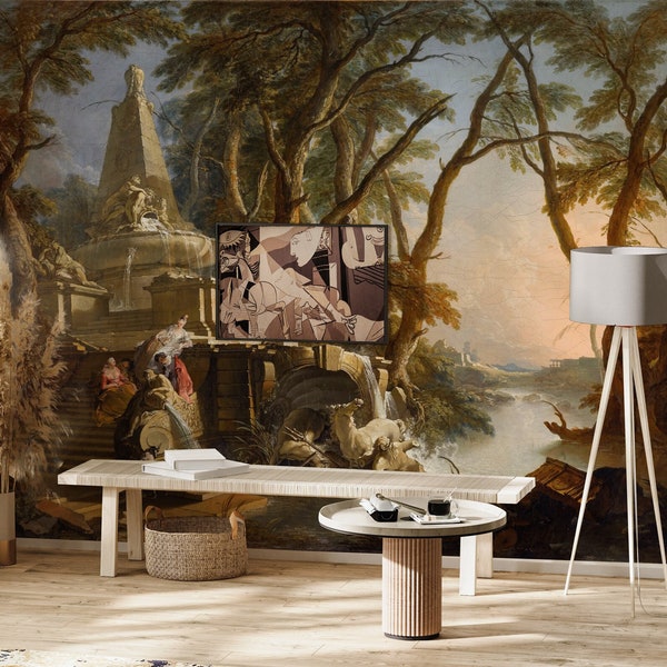 Colonial Wall Mural - Etsy