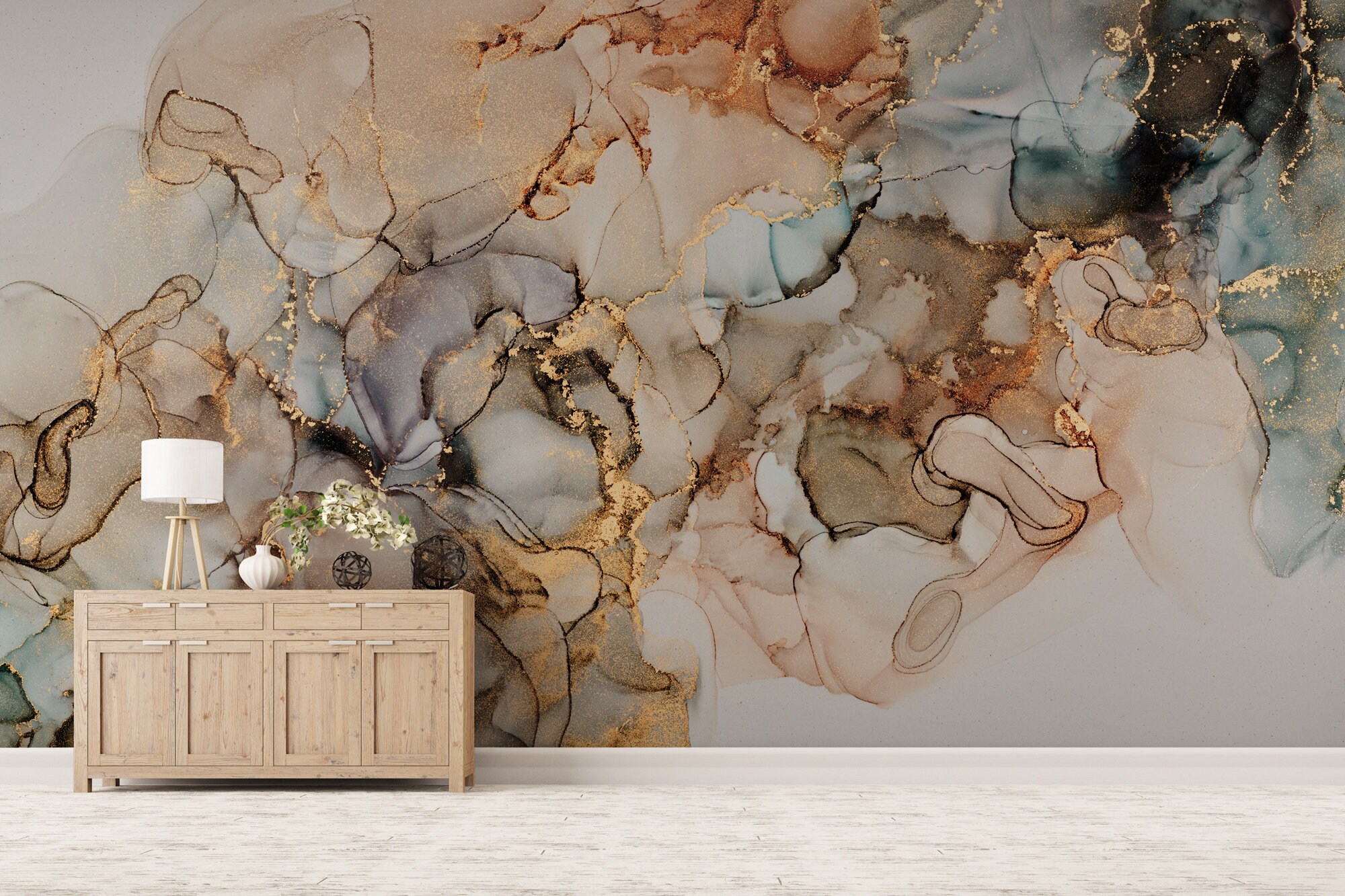Marble Wallpaper Peel and Stick Marble Wall Mural Marble - Etsy