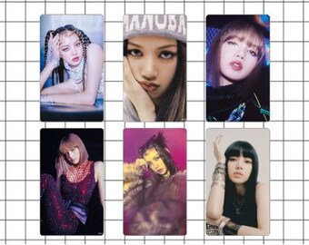 Photocard Lisa - Etsy