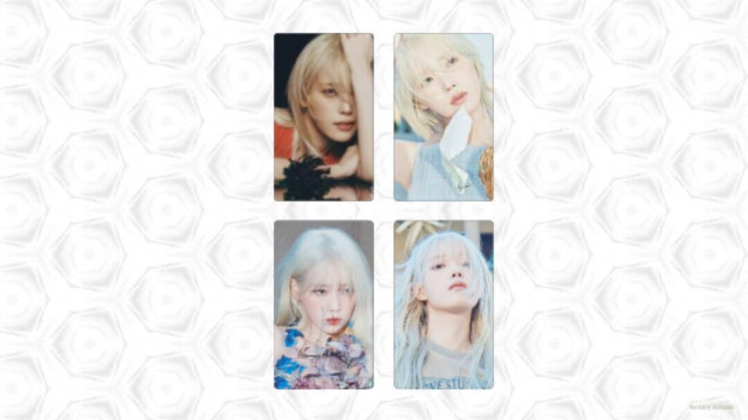 IU the Winning Photocards set of 4, Iu 6th Mini Album - Etsy