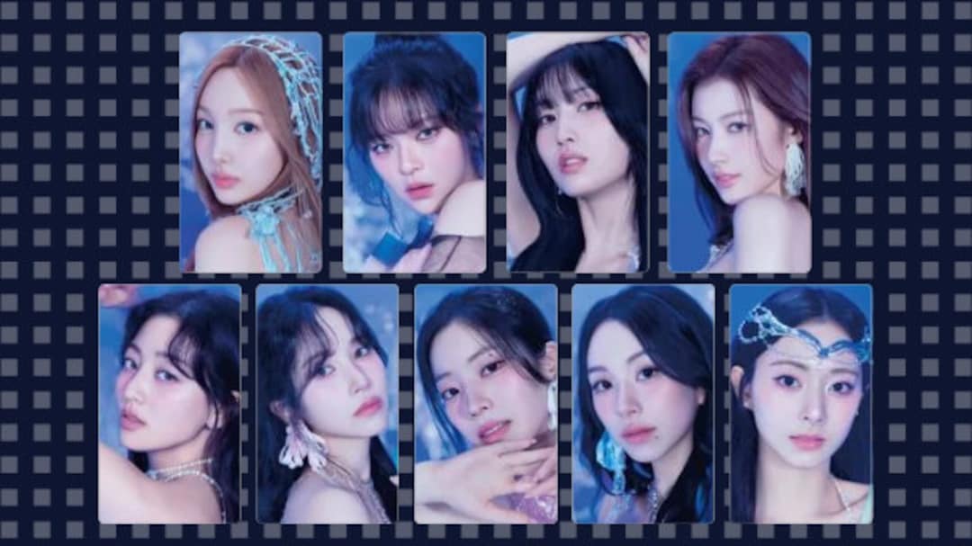 TWICE dive Photocards set of 9 - Etsy