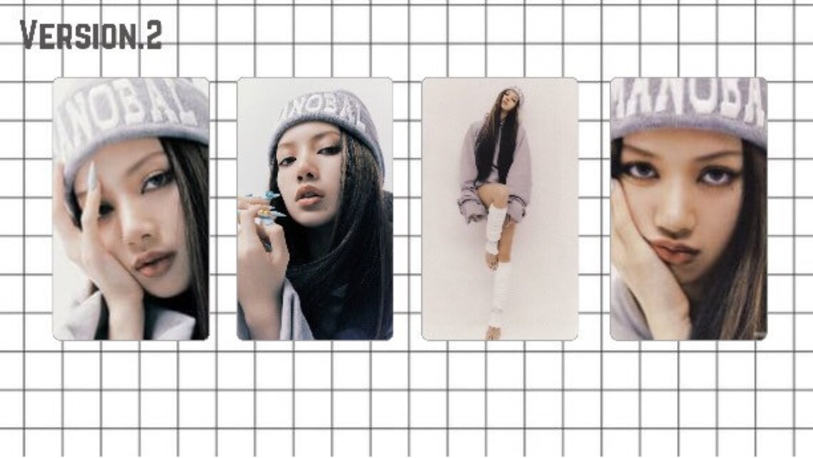 Lisa LALISA Photocard Sets Glossy Blackpink Kpop - Etsy