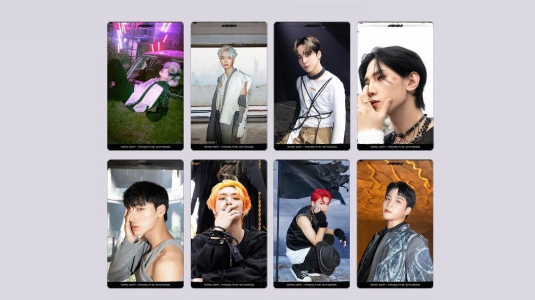 ATEEZ SPIN OFF From The Witness Photocards Ateez Etsy