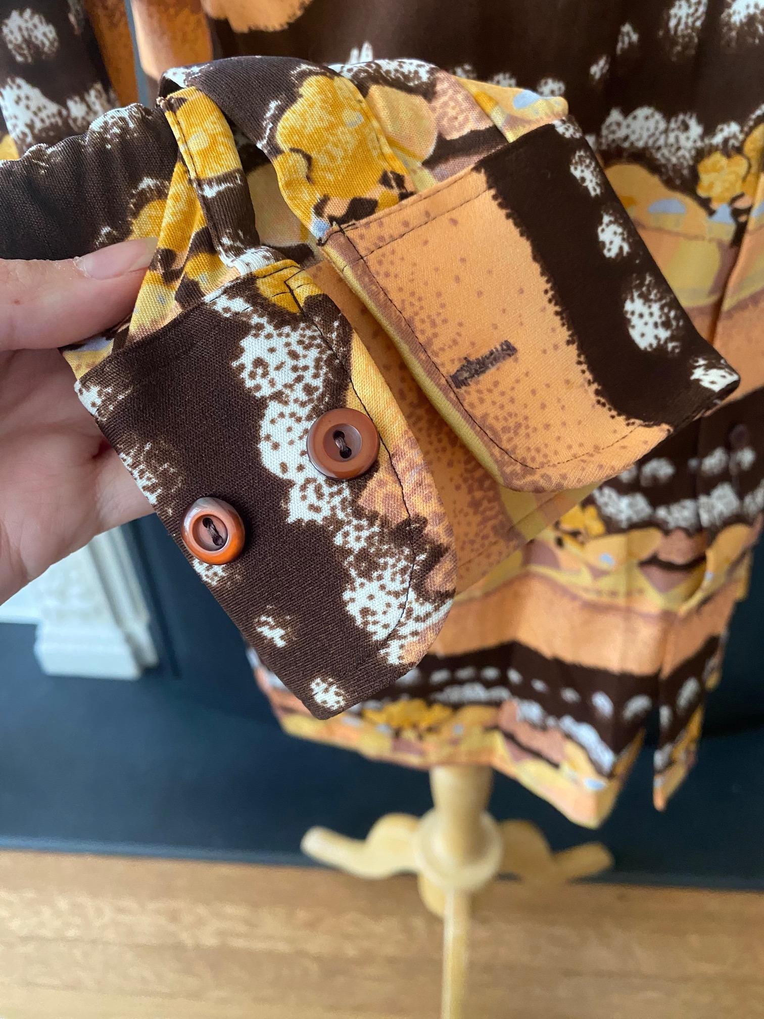 Vintage 1970's Men's by Huckapoo Rare Button up Shirt Made in Taiwan ...