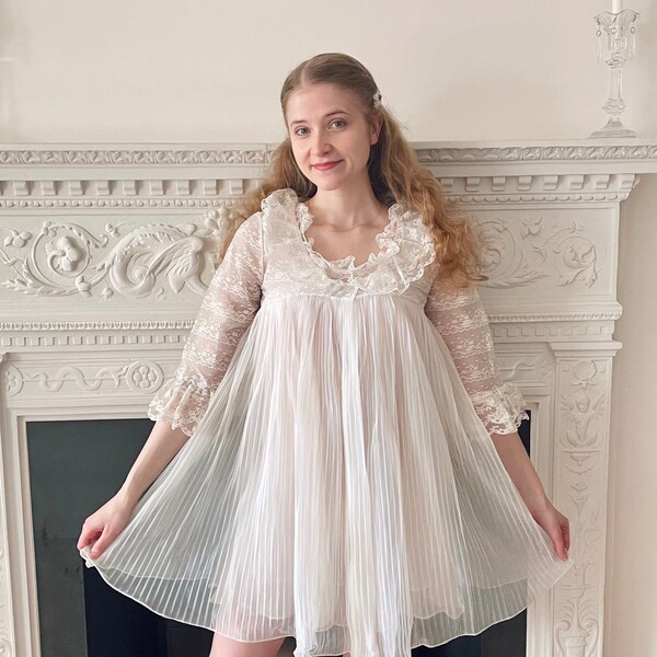 White Negligee - Etsy