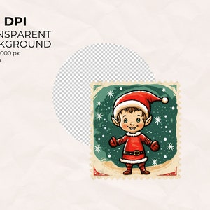 Watercolor Christmas Stamp Clipart Bundle, North Pole Clipart Bundle ...