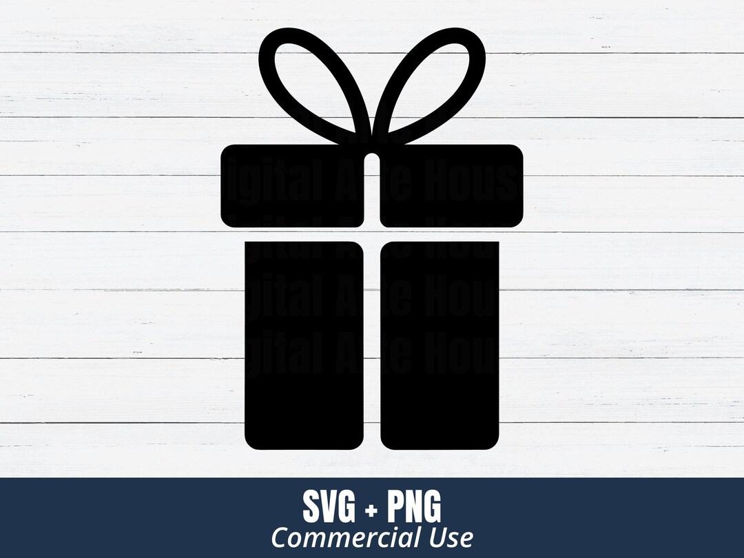 Gift Box Svg, Giftbox, Box With Lid Svg, Small Box Svg, Birthday ...