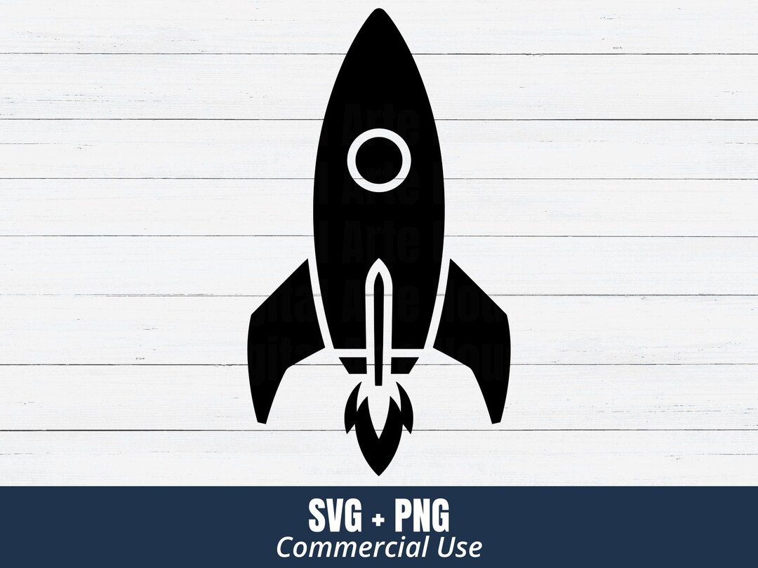 Rocket Svg, Rocketship Png, Rocket Vector, Rocket Ship Clipart, Rocket ...