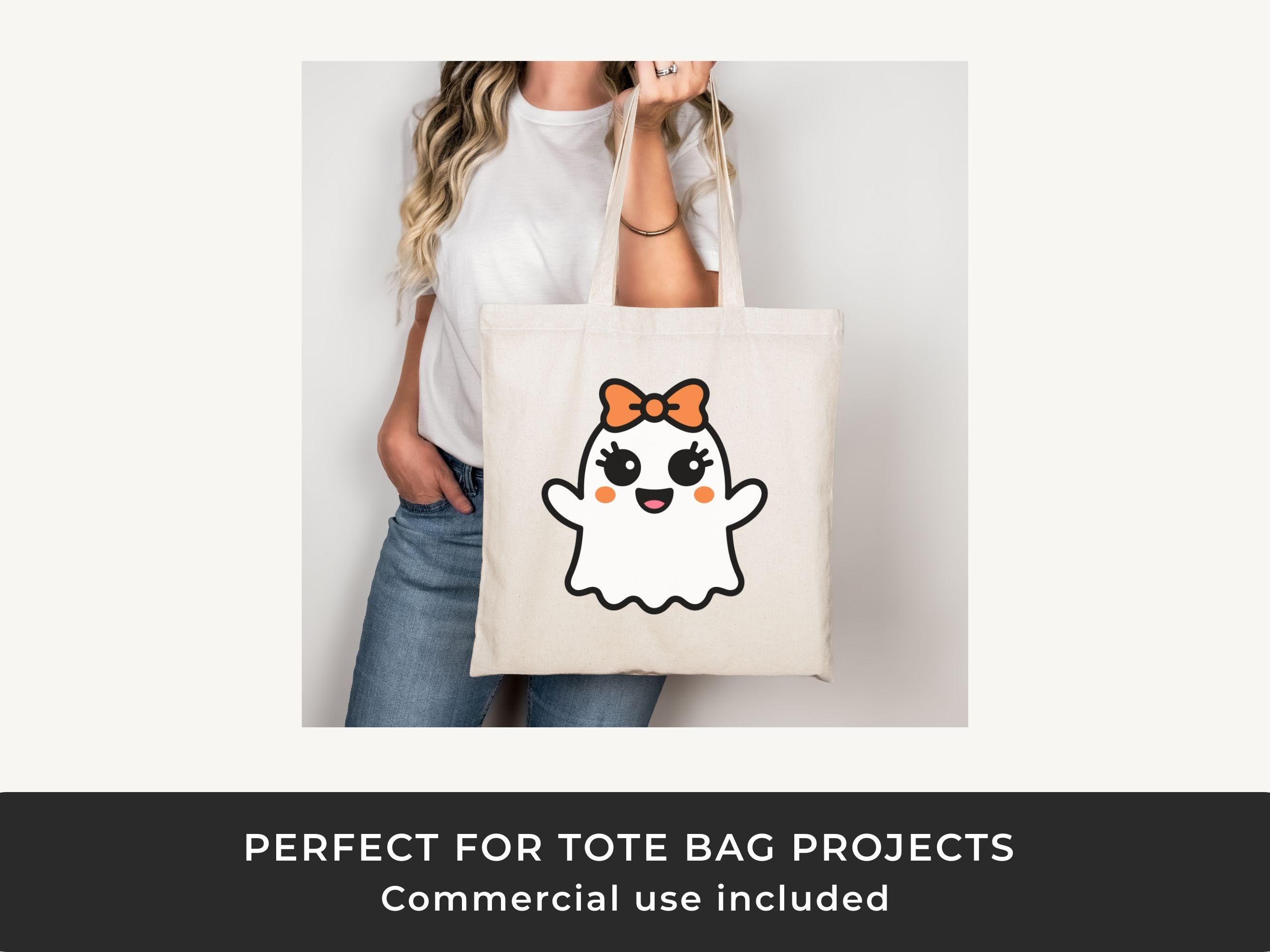 Girly Ghost Bow SVG: Halloween Cricut Cut File - Etsy