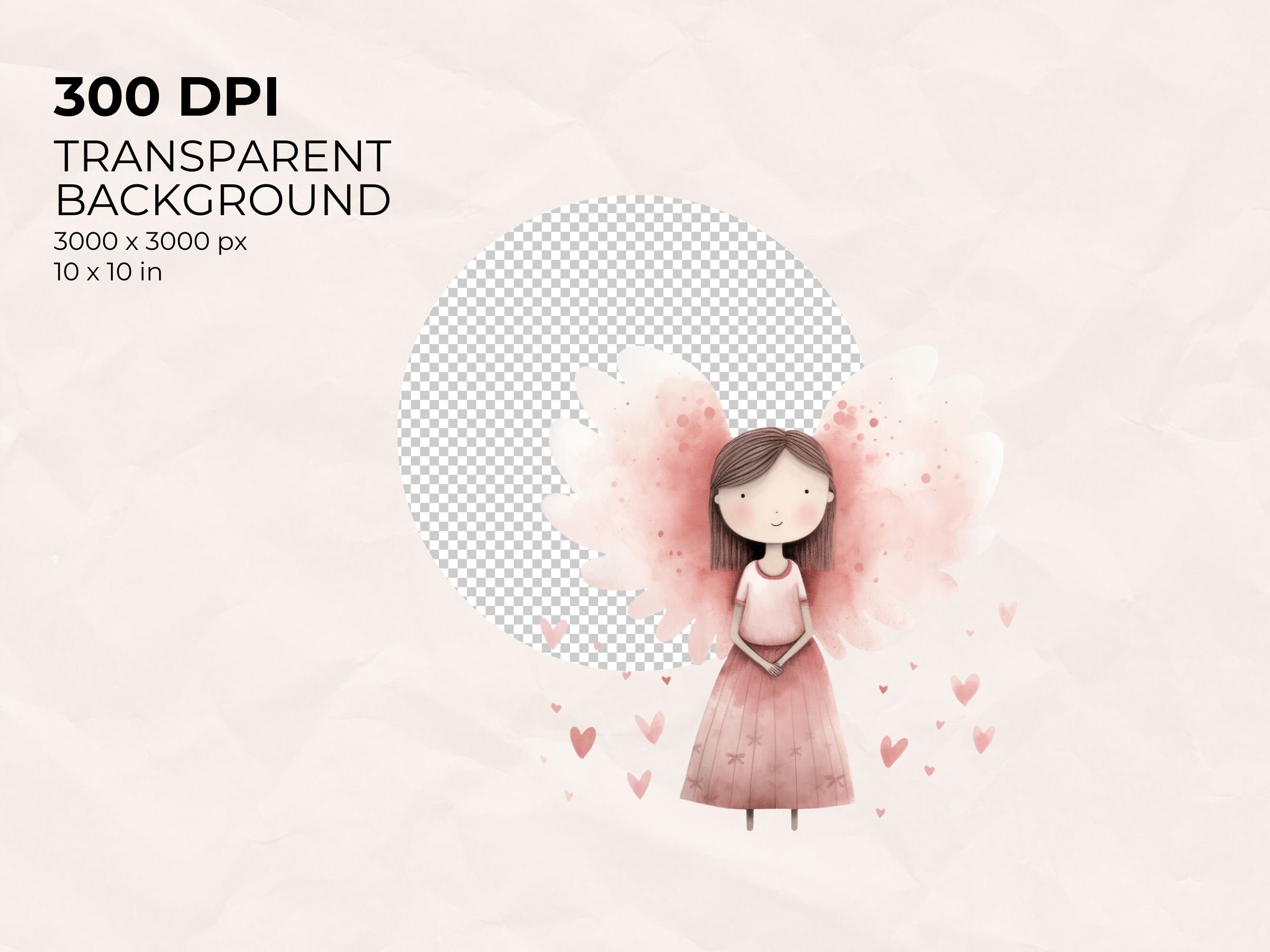 Watercolor Valentine Angels Clipart Angels Clipart, Cute Valentine ...