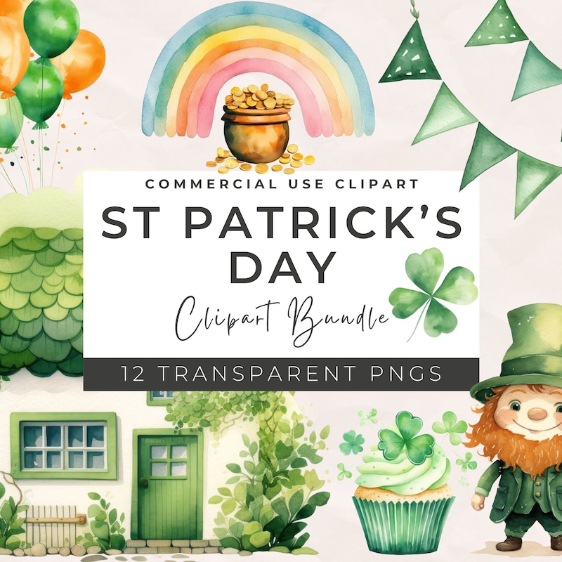 St Patricks Clip Art - Etsy