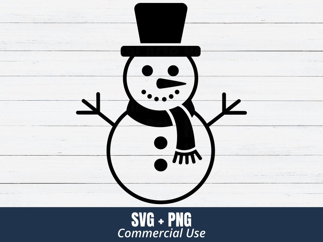 Snowman Svg, Snowman Laser Cut, Snowman Outline Svg, Clipart De Noel ...