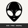 Alien Svg Cut File - Etsy Canada