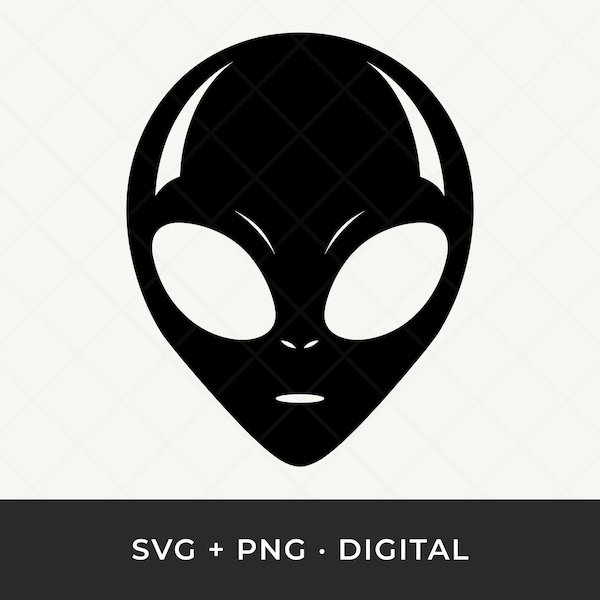 Alien Head - Etsy