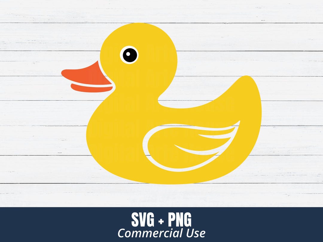 Rubber Duck Svg, Bath Duck Svg, Rubber Duckie Svg, Rubber Duck Vector ...