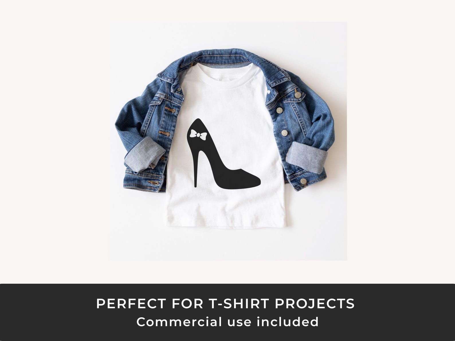 High Heel Shoe SVG: Stiletto Silhouette Cut File for Cricut - Etsy