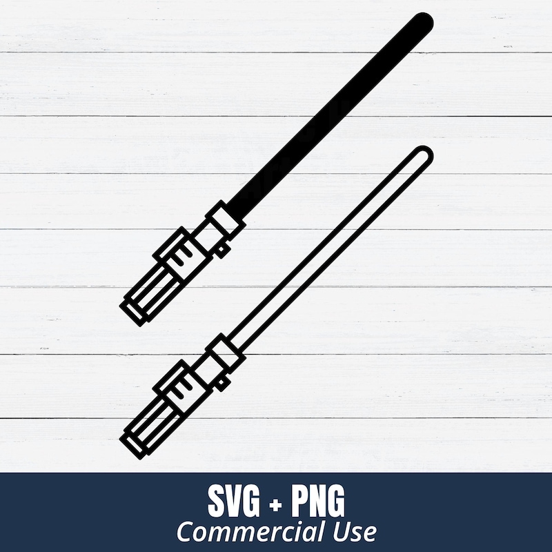 Light Saber Svg - Etsy