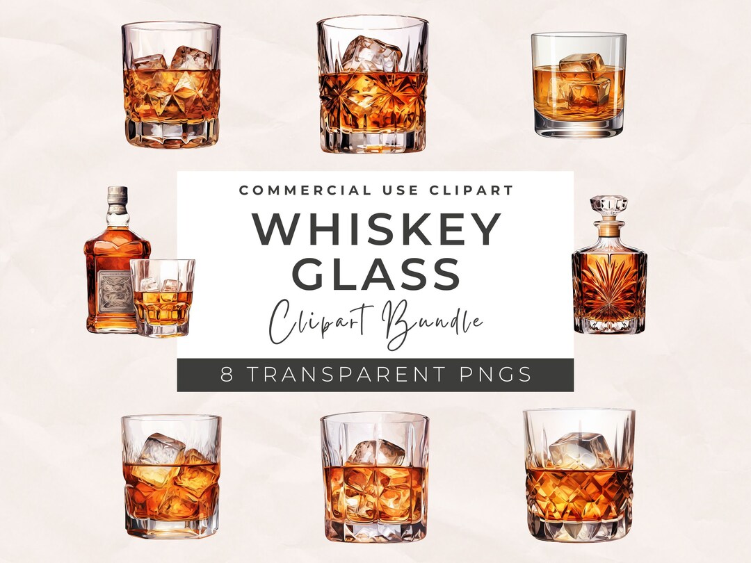 Whiskey Glass Clipart Whiskey Clipart Whiskey Png Watercolor